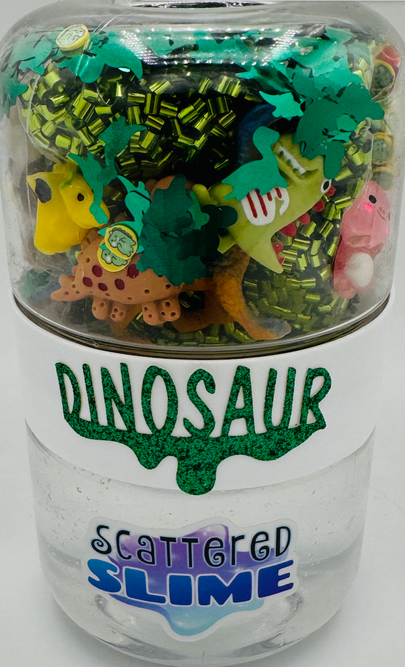 Dinosaur Slime Kit – The Curvy Peach