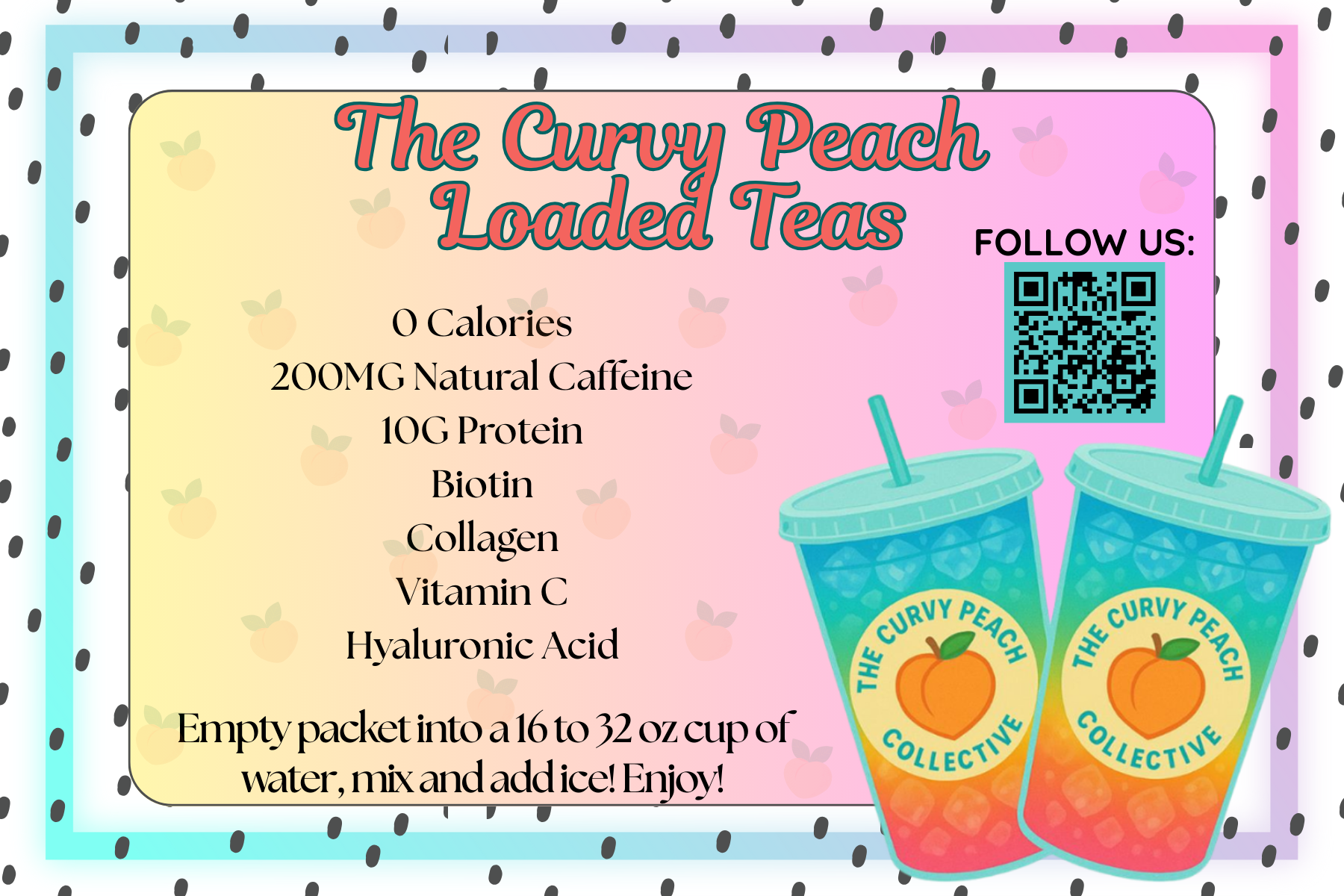 Shark Bait Loaded Tea – The Curvy Peach